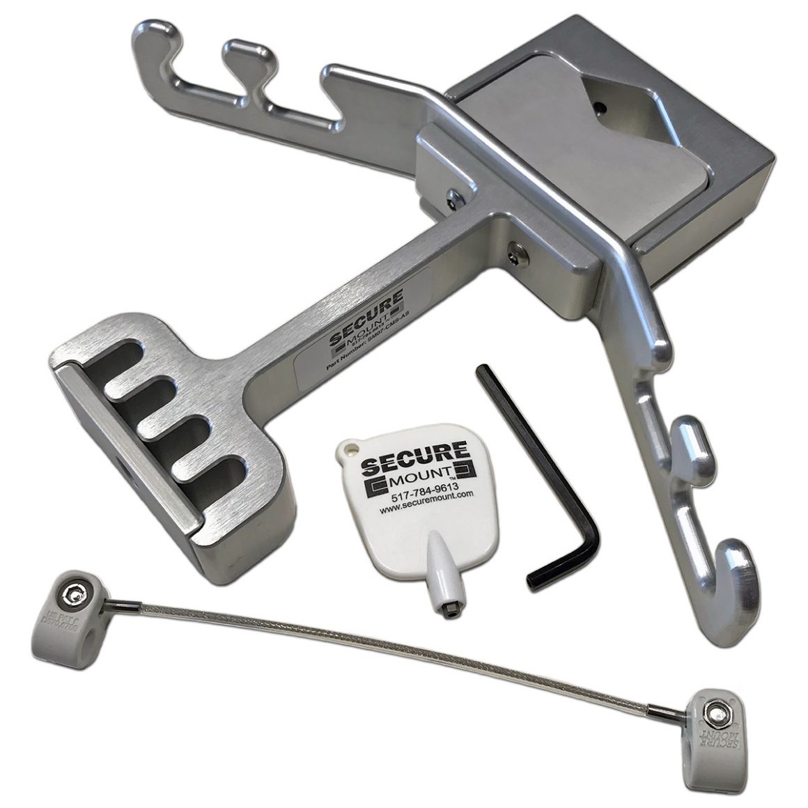 Medical Wall-Mount Endoscope Storage Hanger - Secure Mount