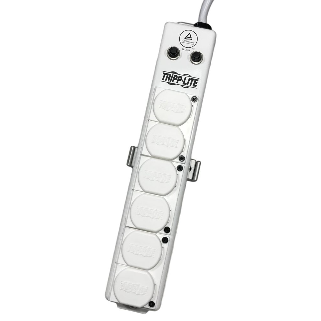 IV Pole Power Strip Surge Protector - Secure Mount