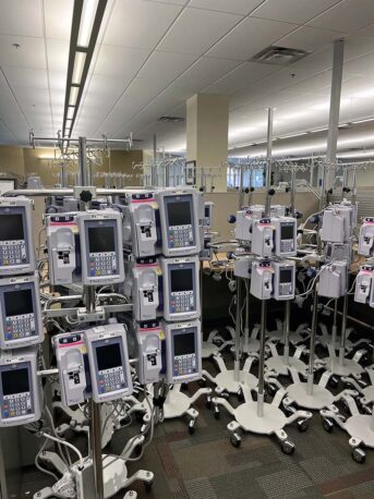 IV Trauma Pole Fully Loaded - Secure Mount